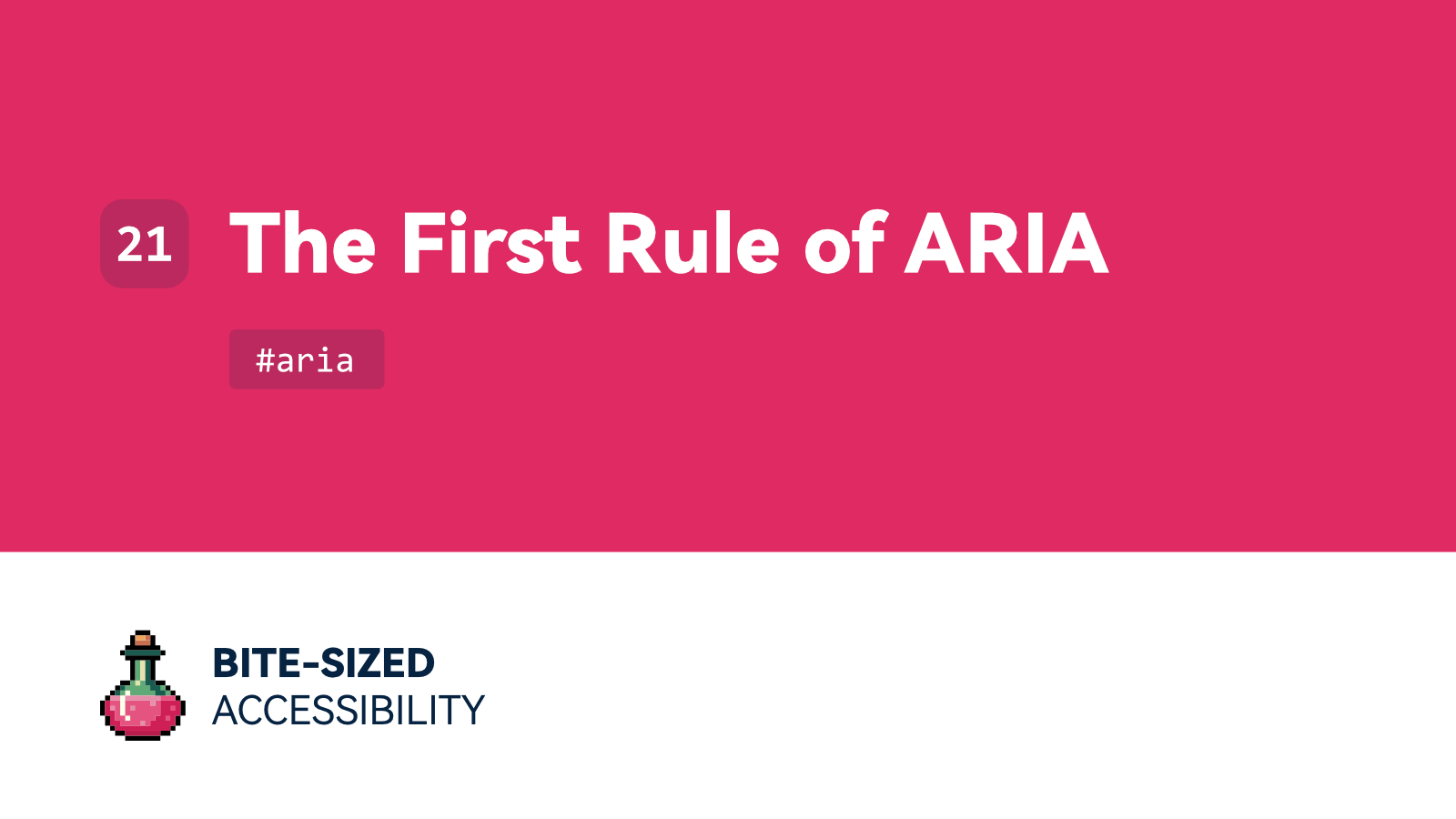 The First Rule of ARIA - Adam Laki
