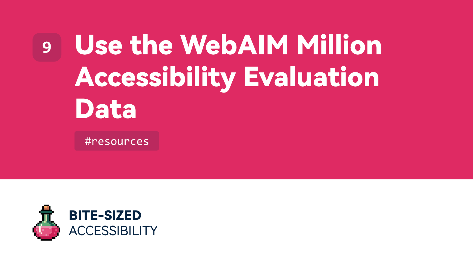Use The Webaim Million Accessibility Evaluation Data Adam Laki